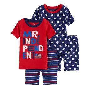 Carter's | Pajamas | Carters 4pc Stars Stripes Pajamas | Poshmark